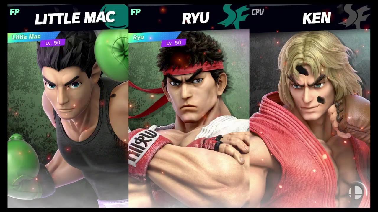 Super Smash Bros Ultimate Amiibo Fights Request #1765 Little Mac vs Ryu vs Ken - YouTube