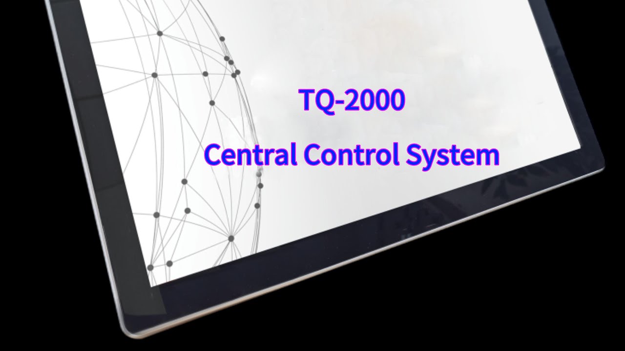 TQ 2000 Central Control System、Intelligent Control、DMX Recorder - YouTube