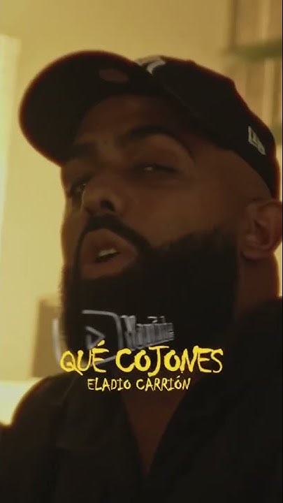 Eladio Carrión estrena su nuevo sencillo “Que Cojones” #trapmusic #trapbeat #trapnation - YouTube
