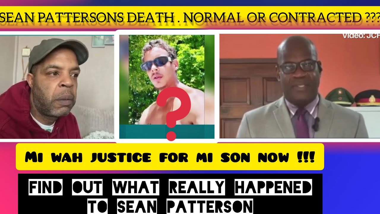 SEAN PATTERSON DEATH NORMAL OR CONTRACTED ?? FIND OUT HERE... - YouTube