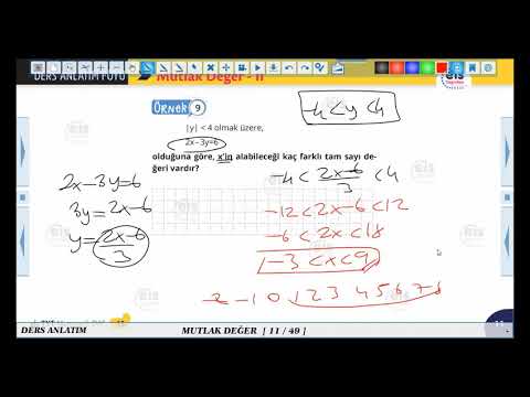 TYT Hazırlık Matematik  - Mutlak Değer 2 📣