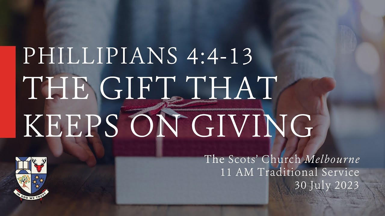 The Gift That Keeps on Giving - YouTube