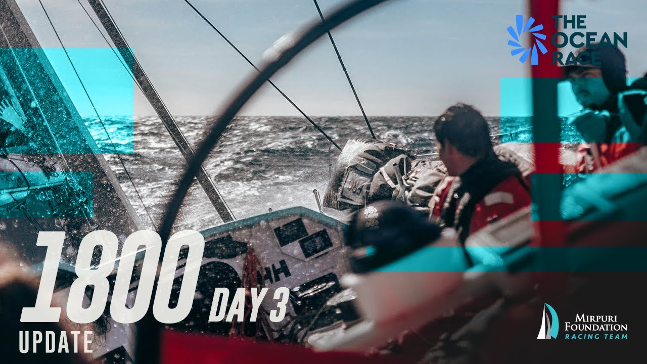 Beating upwind in harsh conditions - YouTube