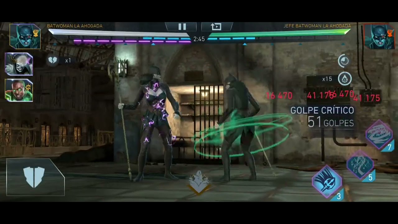 REINO DE LA LOCURA | JEFE Batwoman La Ahogada | Modo Heroico VII | Solo ...