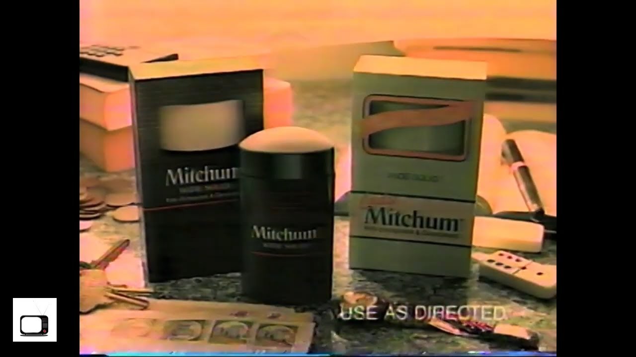 Mitchum Deodorant Commercial (1989) - YouTube