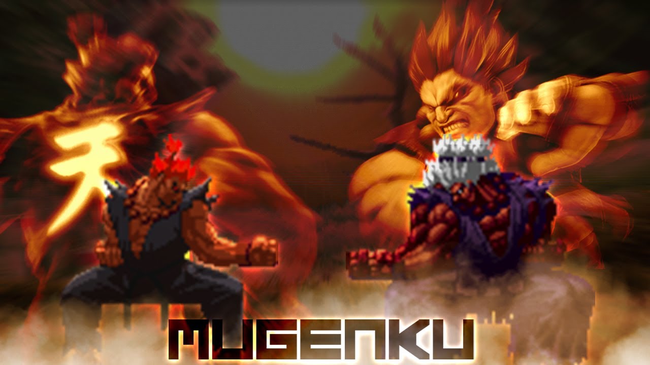 Akuma (The Evil Awakens 2) vs Shin Akuma. Akuma-Verse! Street Fighter ...