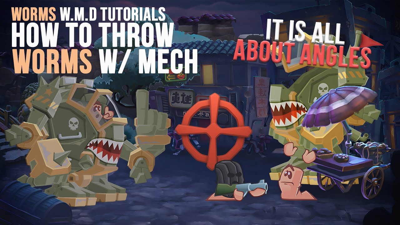 How to Throw Worms with the Mech | Tips, Tricks & Tactics | Worms WMD ...