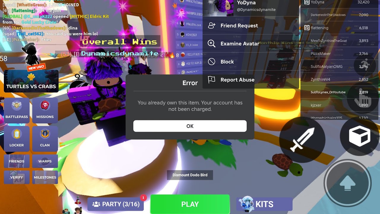 I MET YoDyna (Roblox bedwars) - YouTube