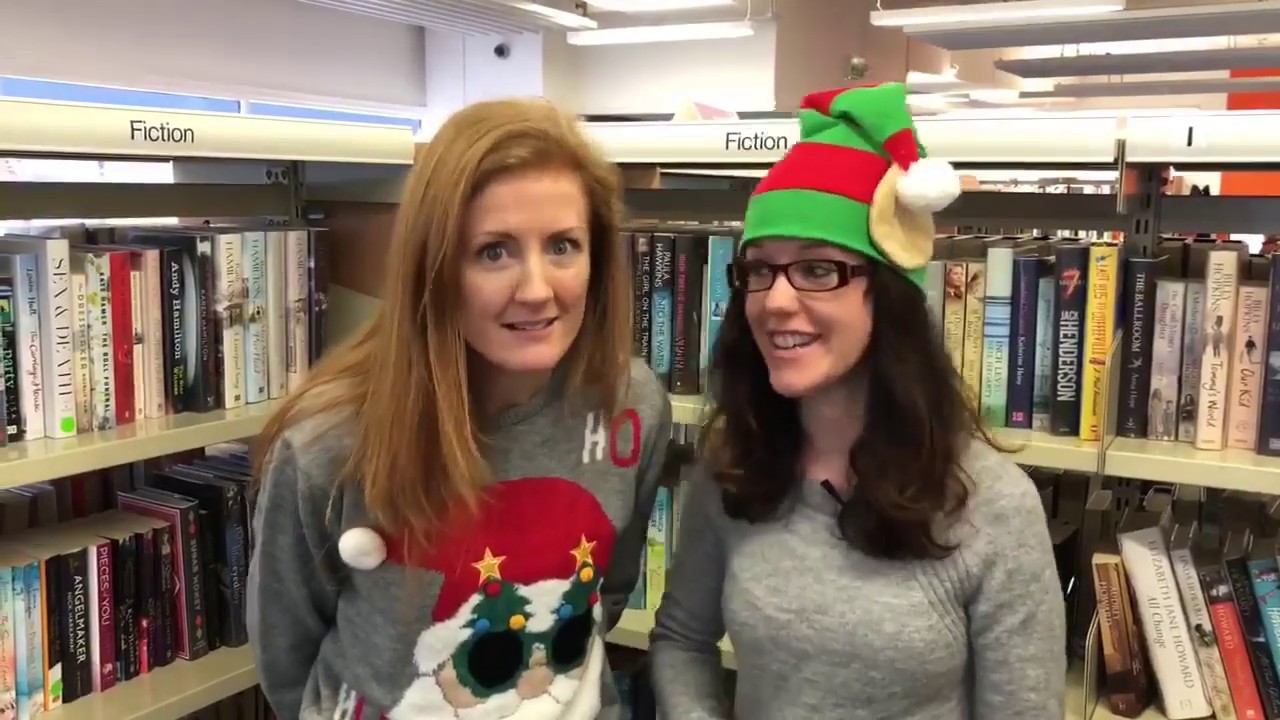 Beth & Christy at Henry Bloom Noble Library - YouTube