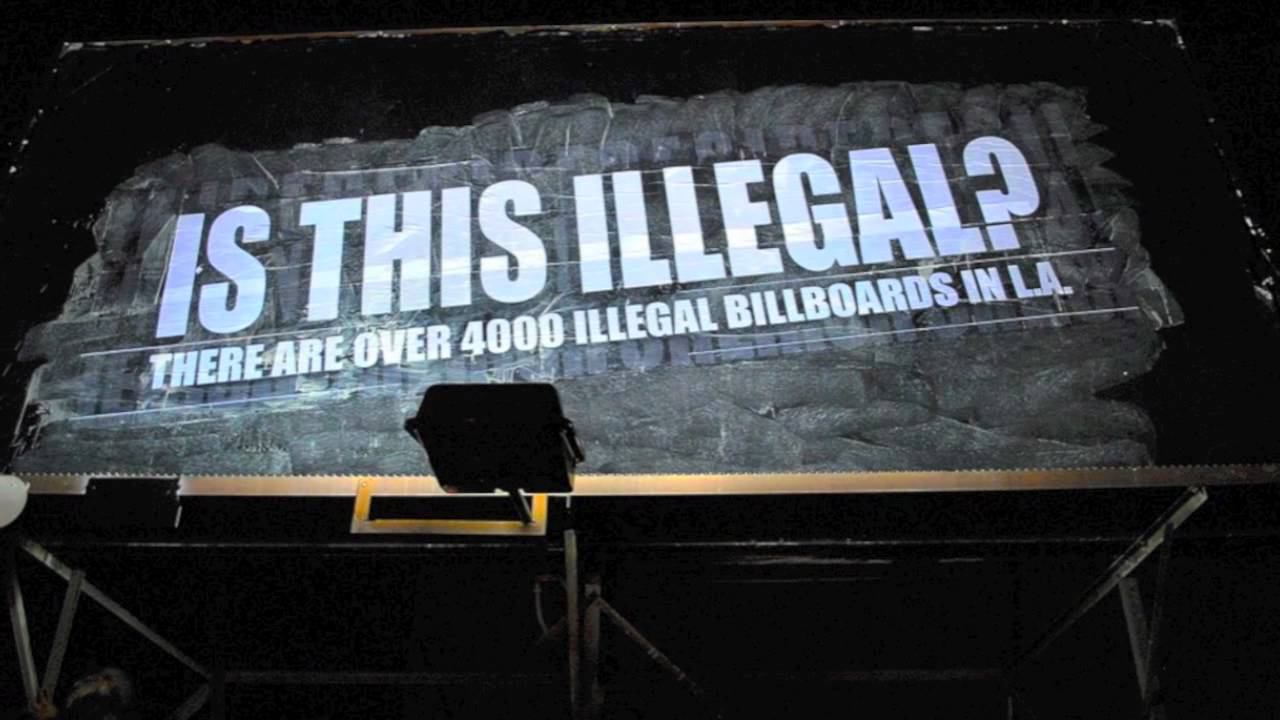 DESIRE OBTAIN CHERISH - Billboard Hijack - Is This Illegal? - YouTube