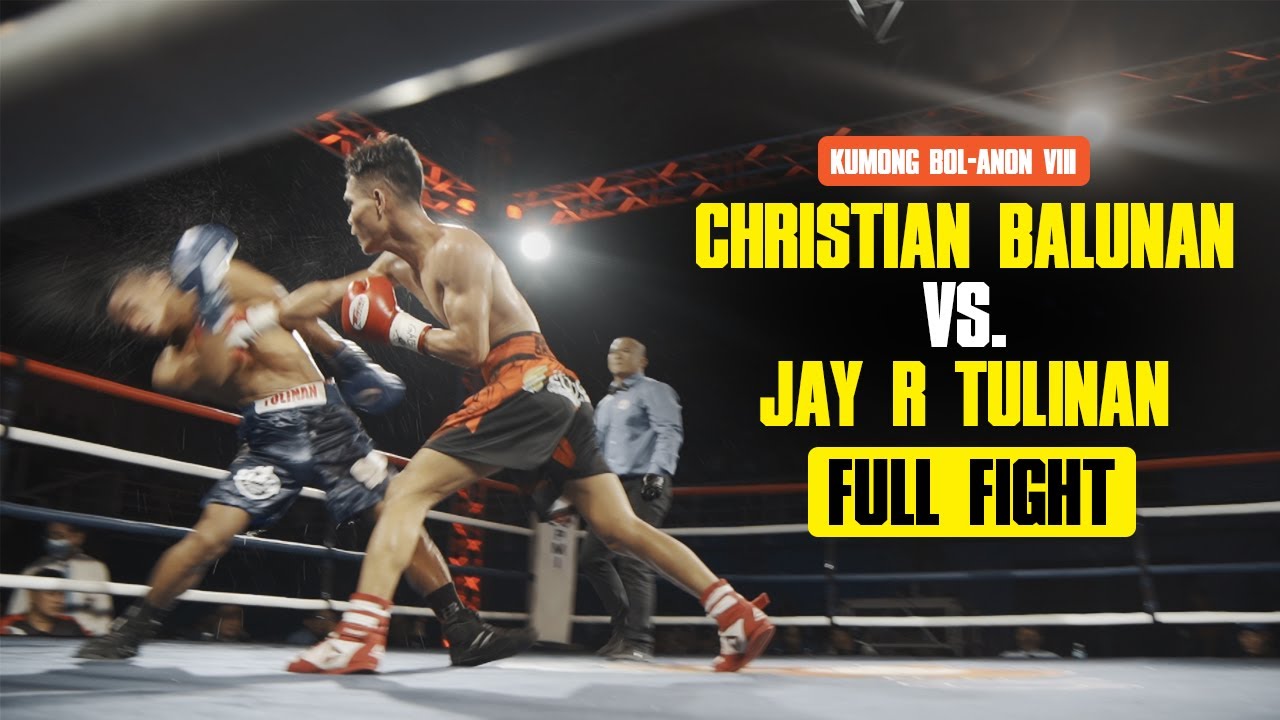 Christian Balunan vs. Jay R Tulinan | FULL VIDEO (HQ) Kumong Bol-anon ...