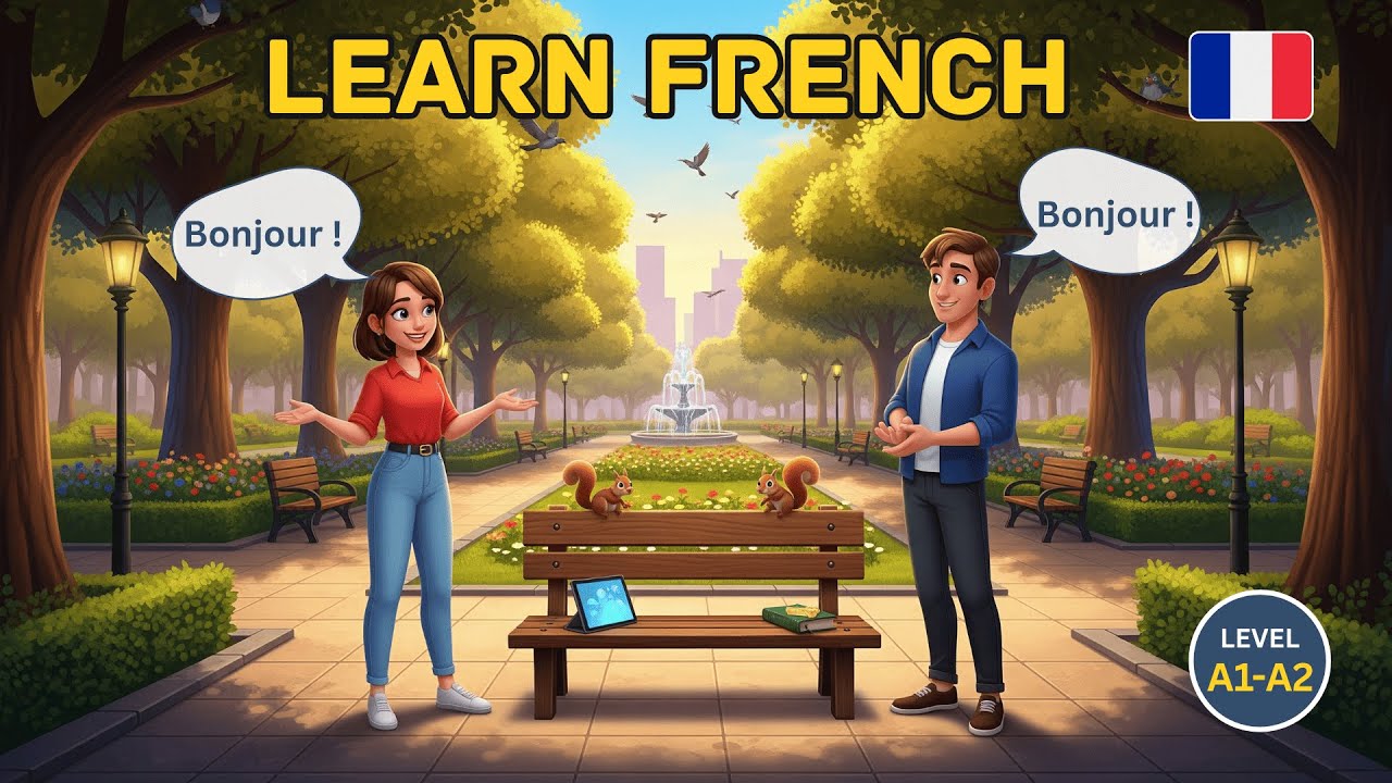 Learn French with a Story: The First Day of School (A1-A2 Beginner ...