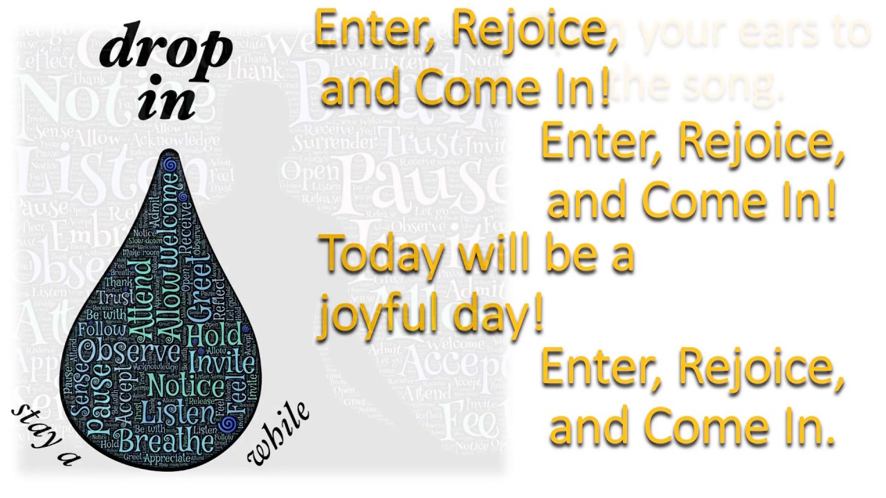 Enter, Rejoice and Come In (generic Version) - YouTube