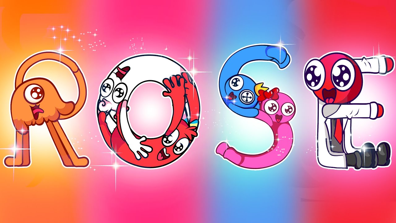 New Garten Of Banban And Rainbow Friends Become Alphabet Lore All