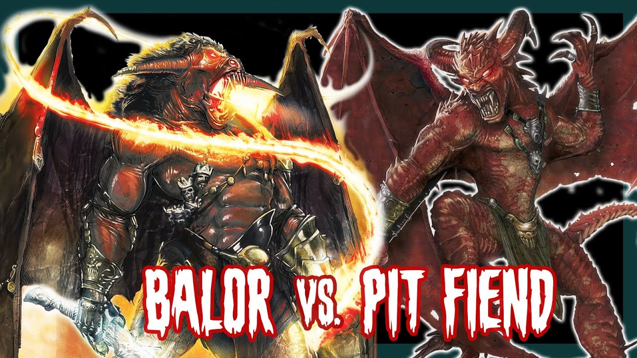 Monster Melee - Balor vs. Pit Fiend - YouTube