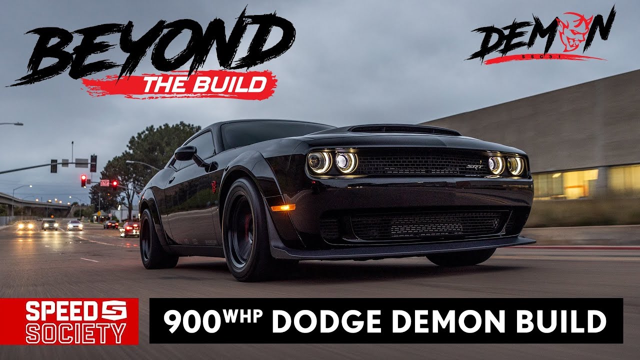 We built a 900whp Dodge Demon... and we're giving it away! | Beyond The ...