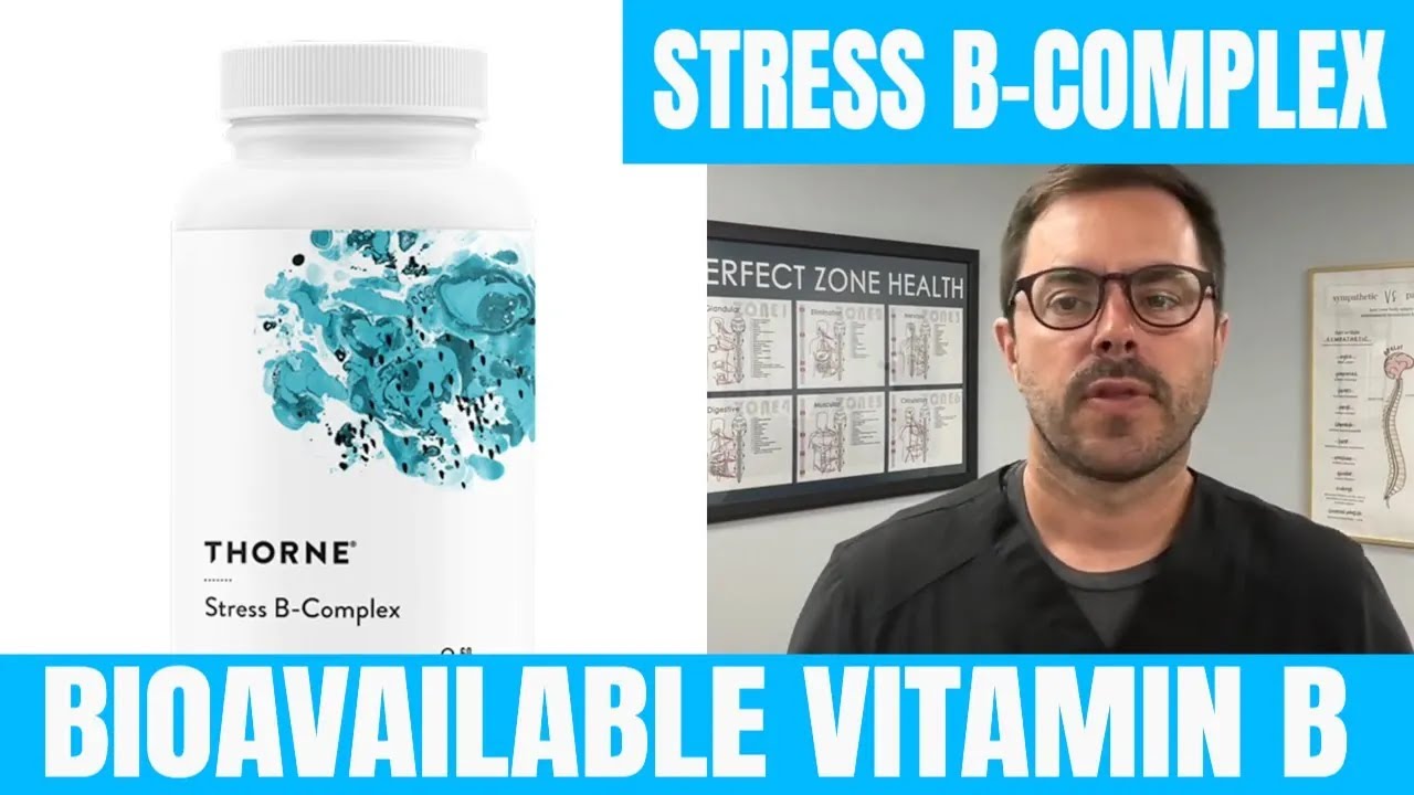 THORNE Stress B-Complex Review And Benefits - Vitamins B2, B6, B12, and ...