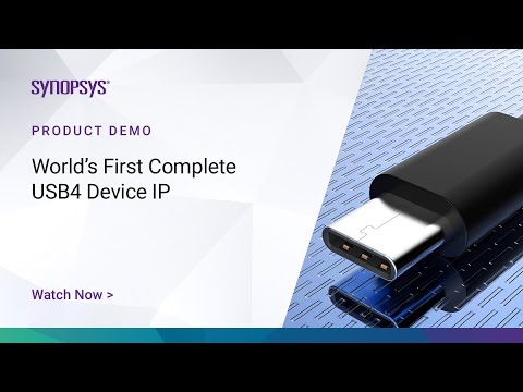 Synopsys showing industry’s first complete USB4 Device IP Demonstration ...