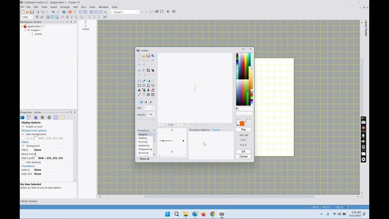 Using Sprite Sheets in ClickTeam - YouTube