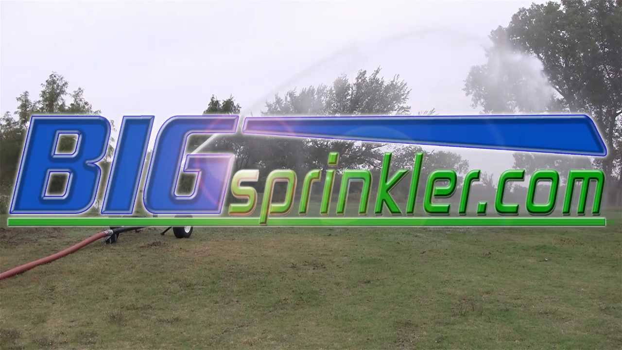 3000R Wheeled Sprinkler Cart - YouTube