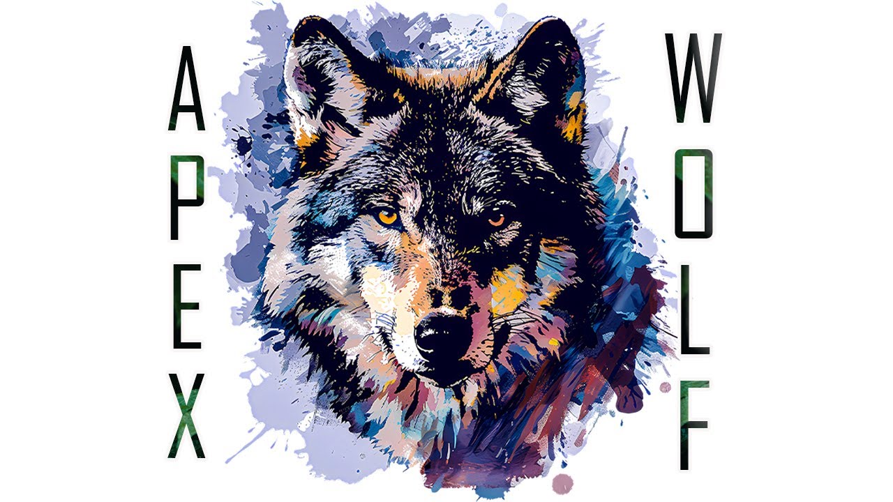 APEX WOLF UV PRINTED WALL ART - YouTube