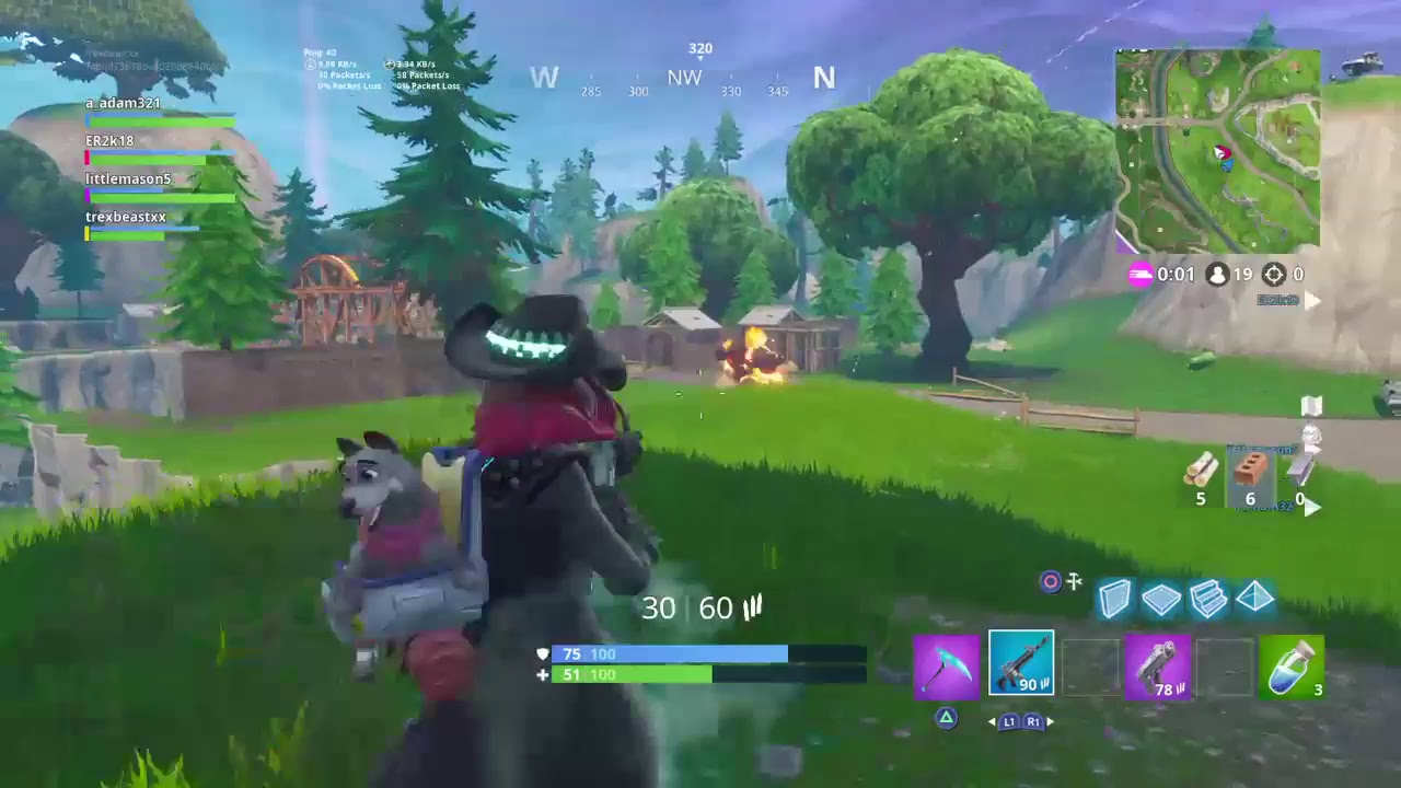 playing fortnight pro player fortnight pro player so - YouTube