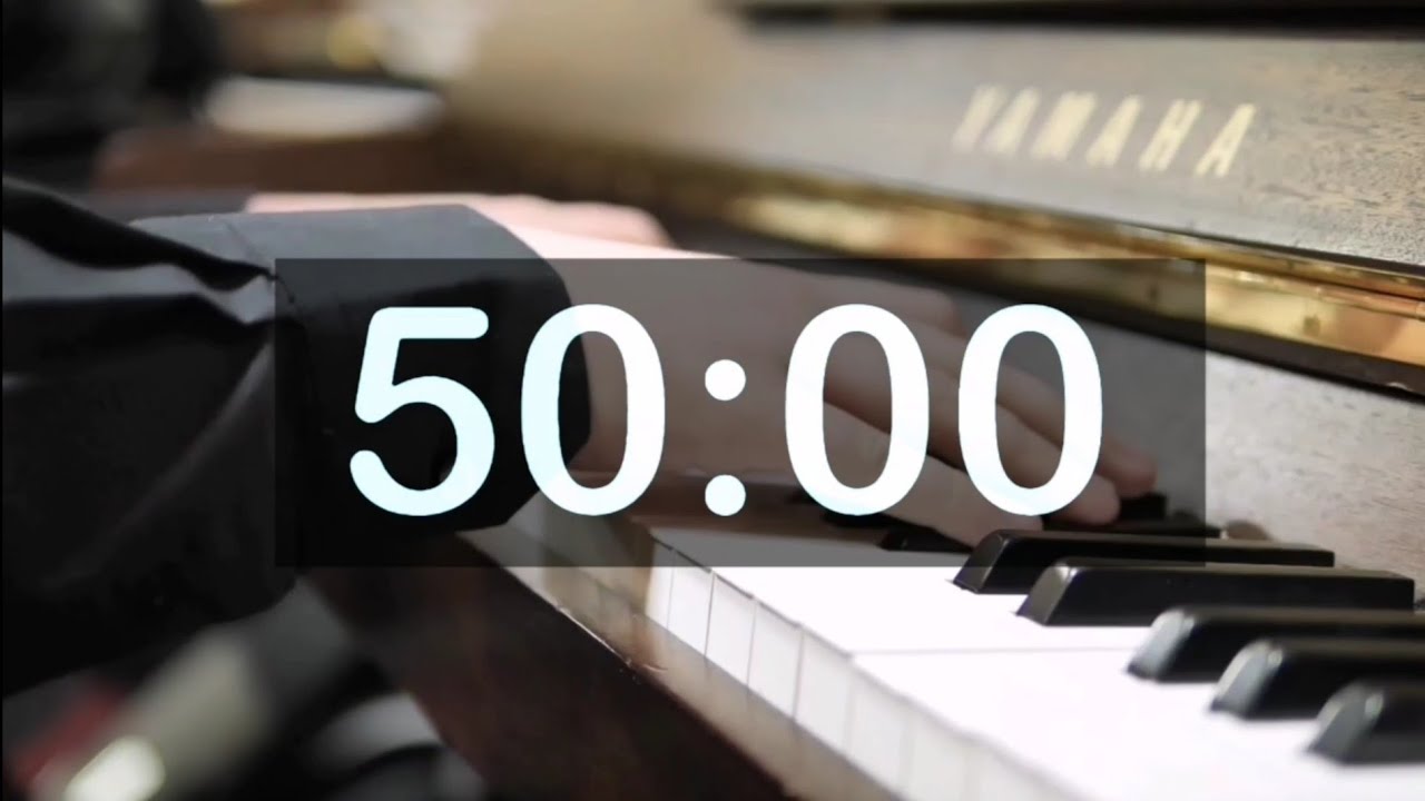 Timer For 50 Minute With Classical, Calming, Relaxing Music! Soft ...