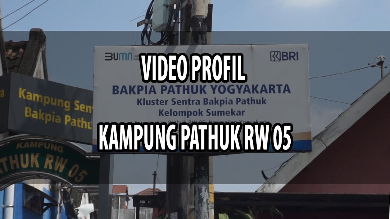 Video Profil RW 05 Sanggrahan Pathuk - YouTube