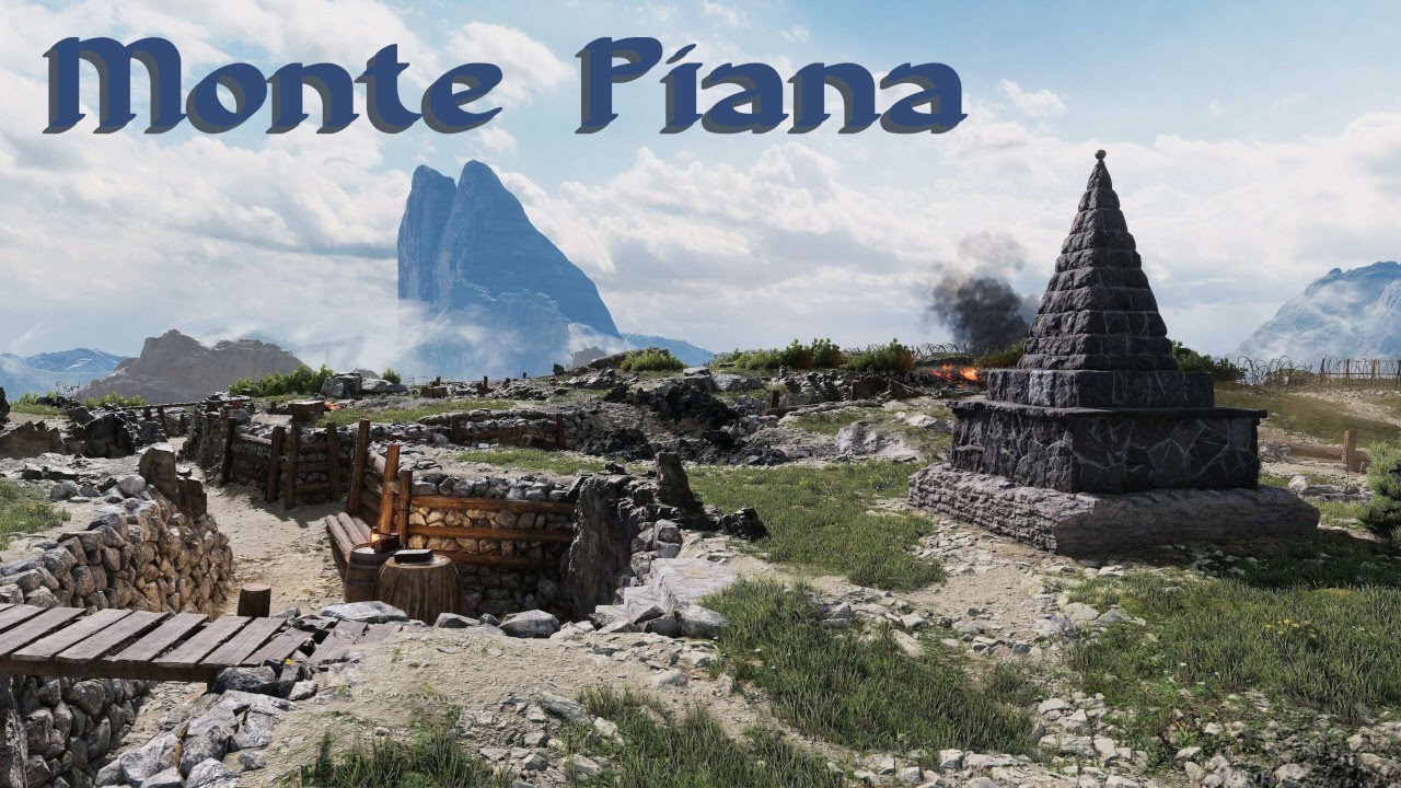 Isonzo - MONTE PIANA - New Map gameplay - YouTube