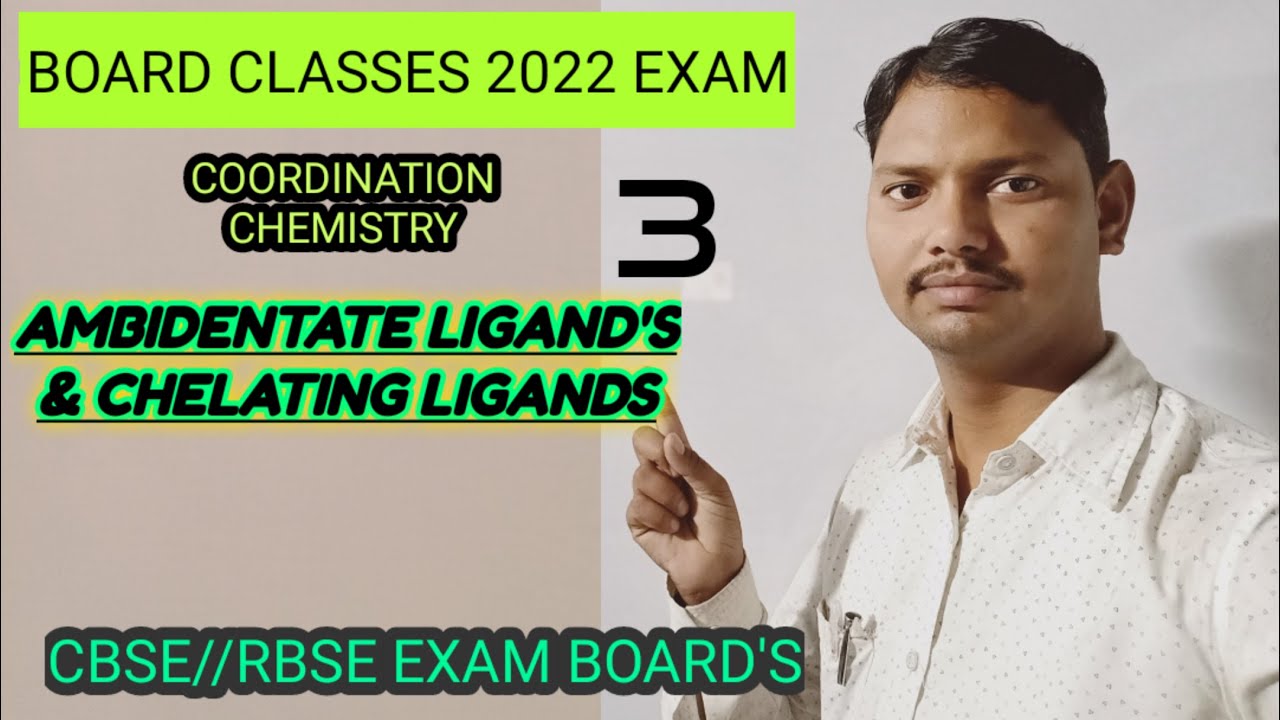 ambidentate ligands // ambidentate ligands examples, chelating ligands ...