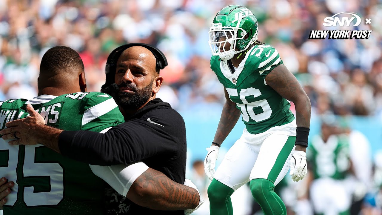 Quincy and Quinnen Williams discuss the coaching change ahead of Jets ...