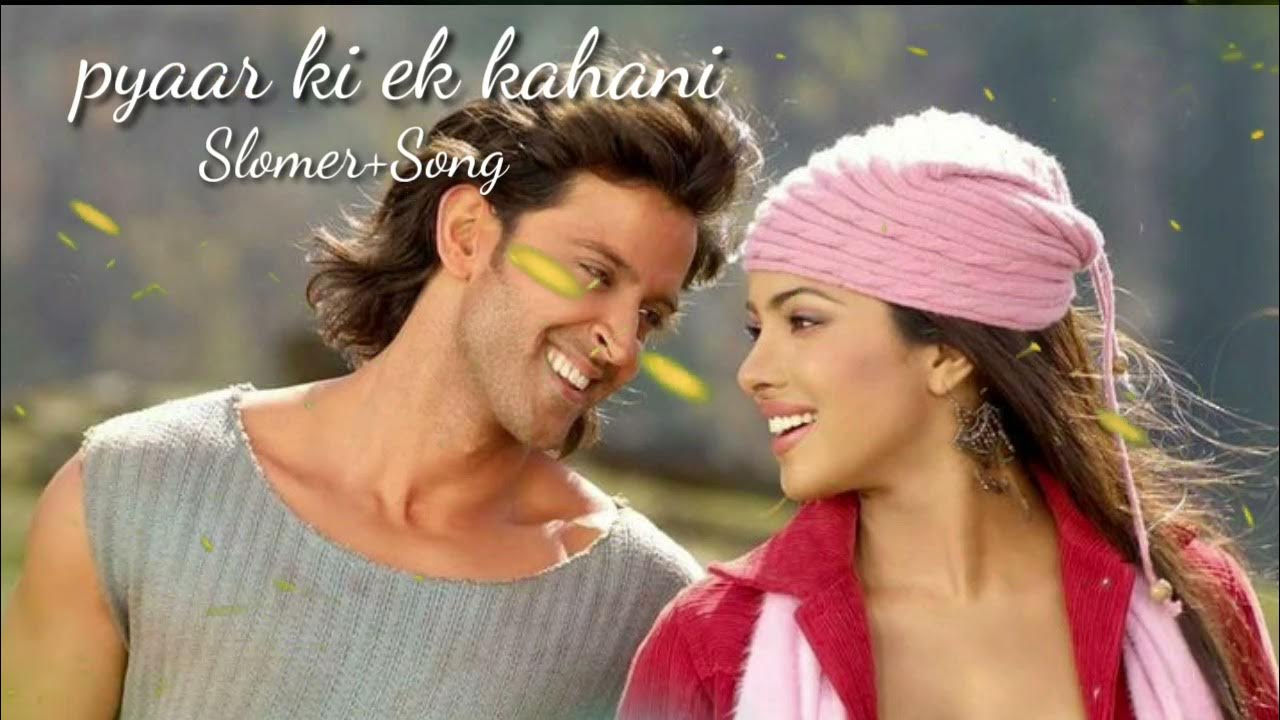 Pyaar Ki Ek Kahani Lyrical Video Song | Krrish | Sonu Nigam|Shreya Ghosal|Hrithik Roshan ...