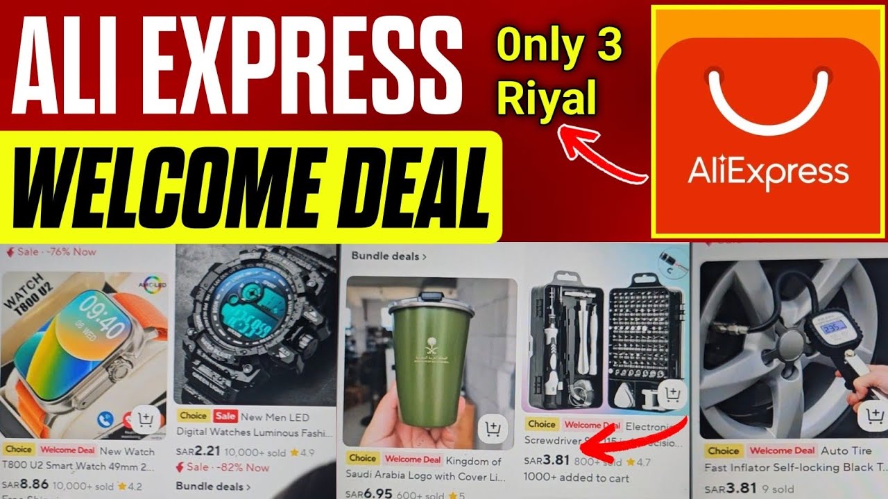How To Get Many Time Welcome Deal On Aliexpress ? - YouTube