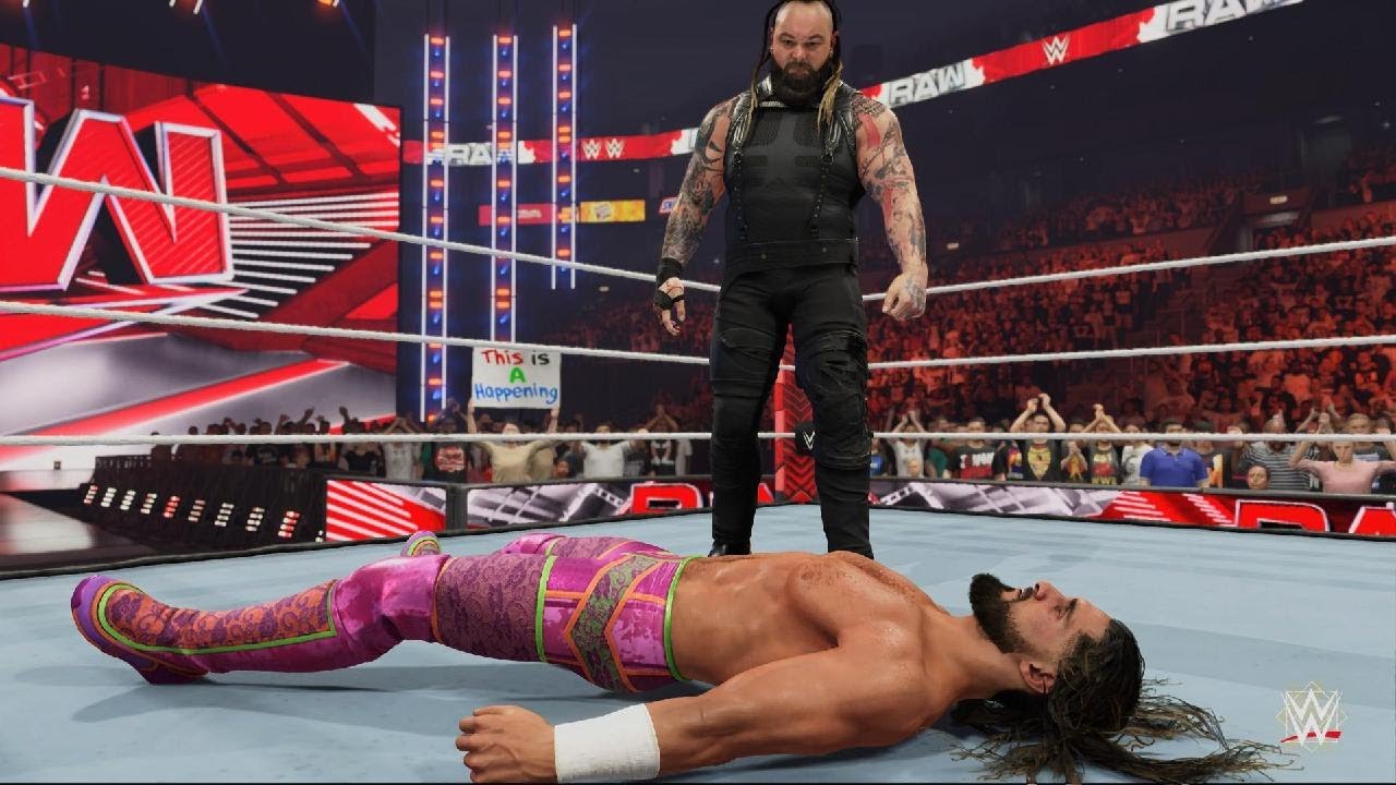 WWE 2K24 Universe - RAW Laying out the Champion - YouTube