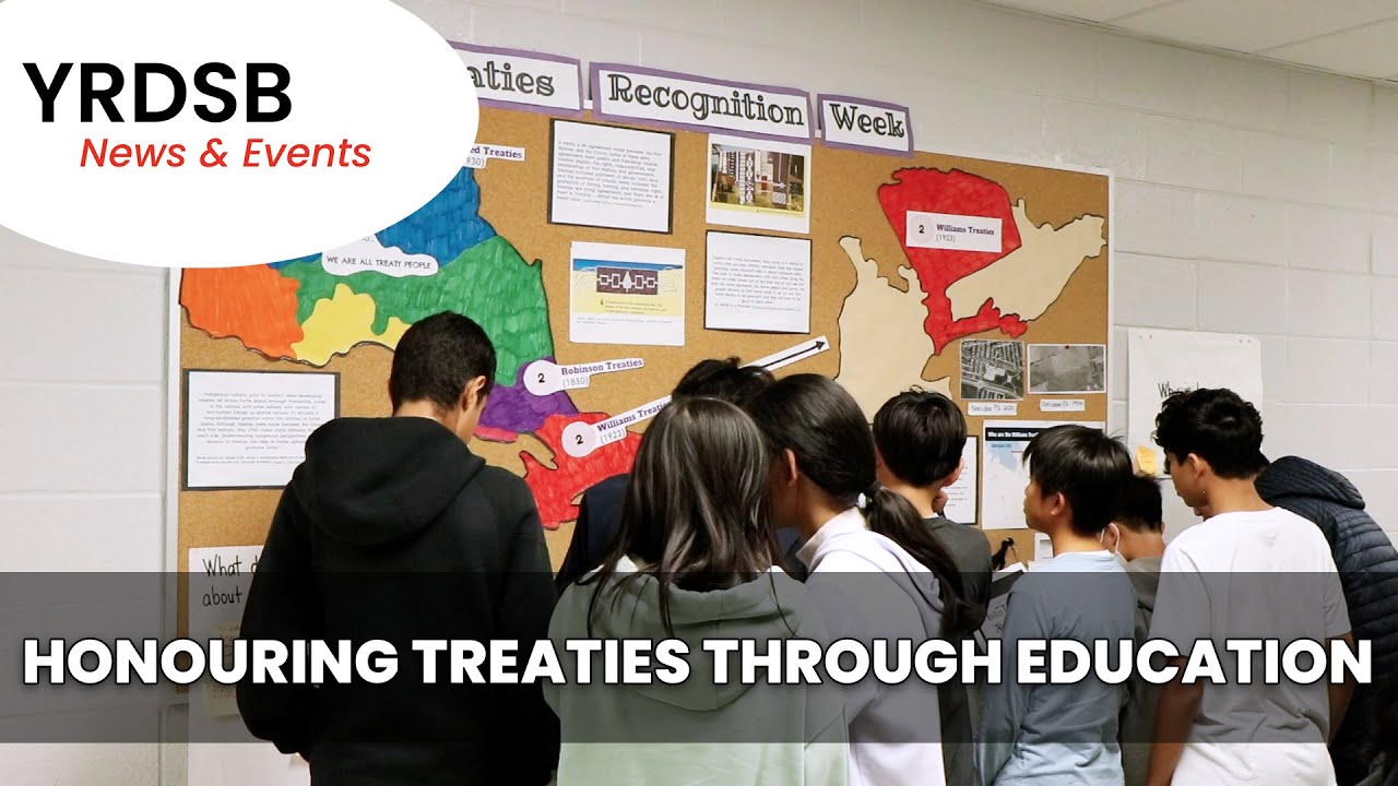 YRDSB News & Events: Honouring Treaties Through Education - YouTube