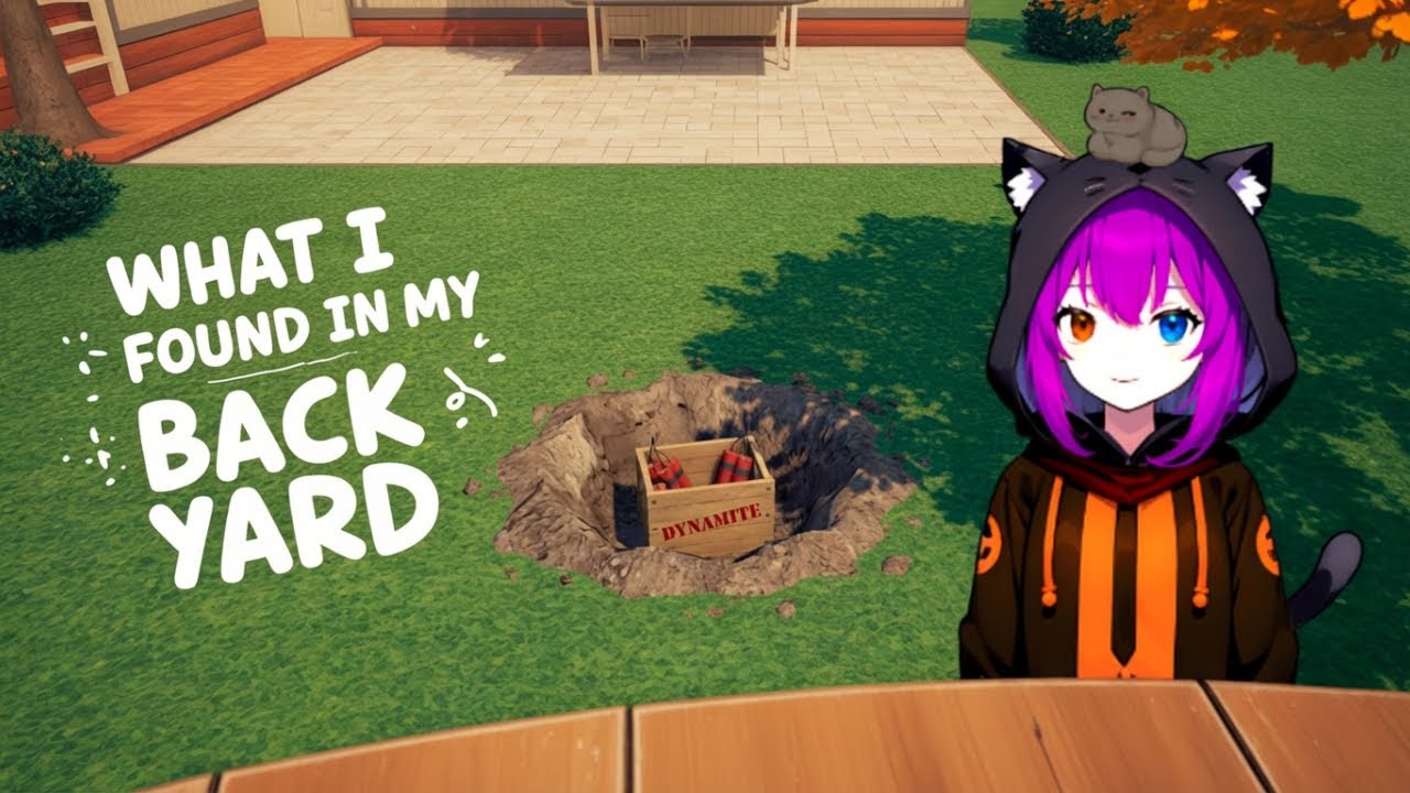 I found some weird stuff in my backyard! - YouTube