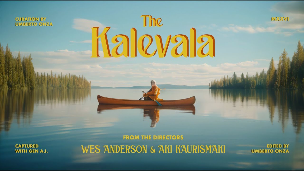 The Kalevala by Wes Anderson & Aki Kaurismäki (AI Powered) - YouTube