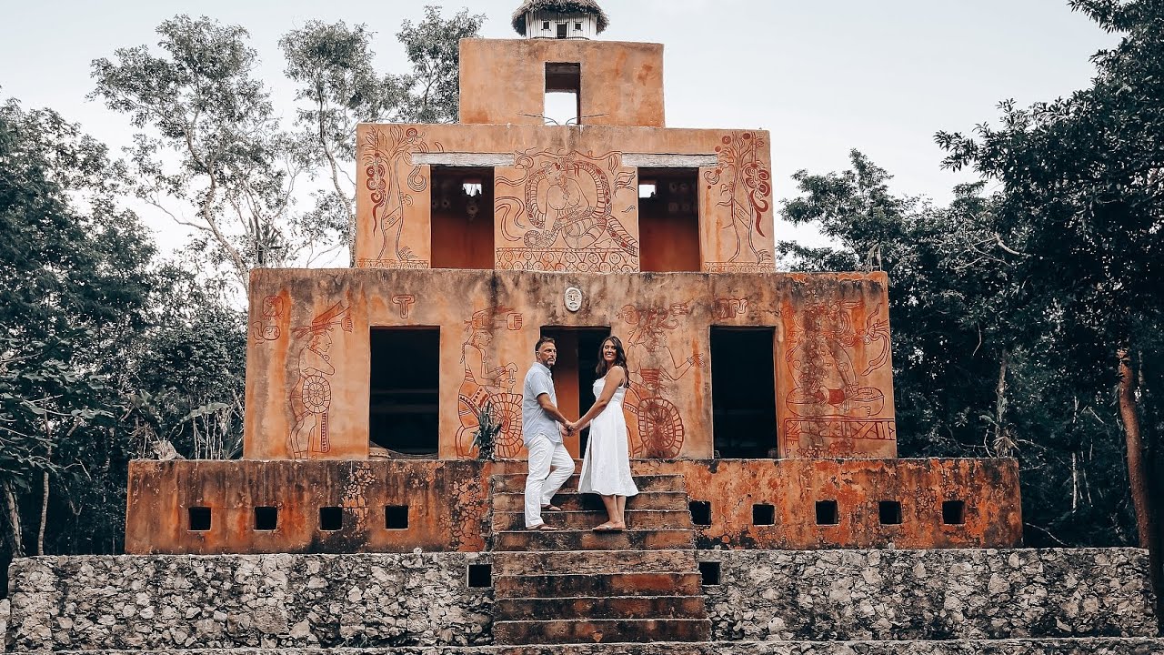 Mystical Mayan Elopement in a Sacred Cenote, Tulum | Spiritual Wedding ...