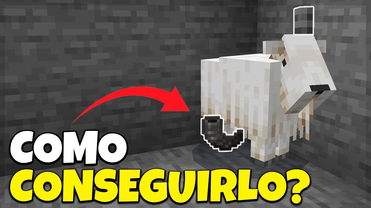 Como Conseguir un CUERNO de CABRA en Minecraft 1.19 - YouTube