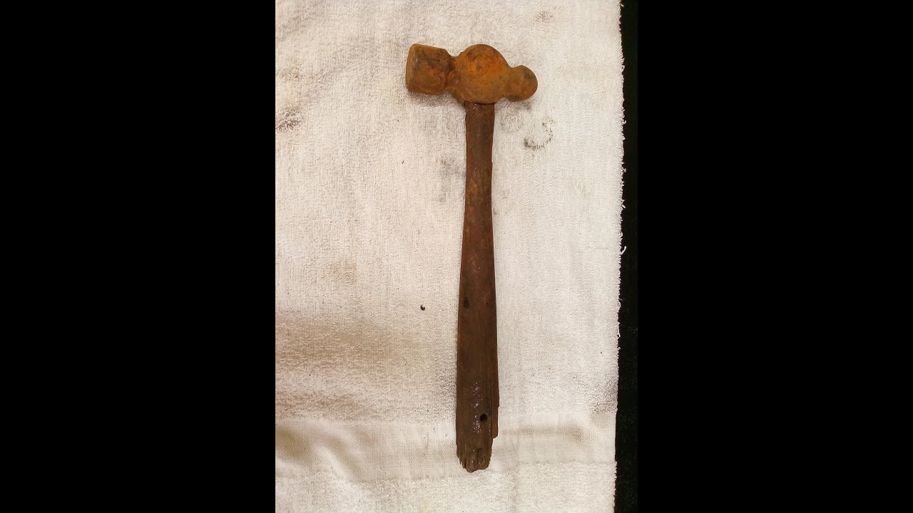 Plumb hammer restoration - YouTube