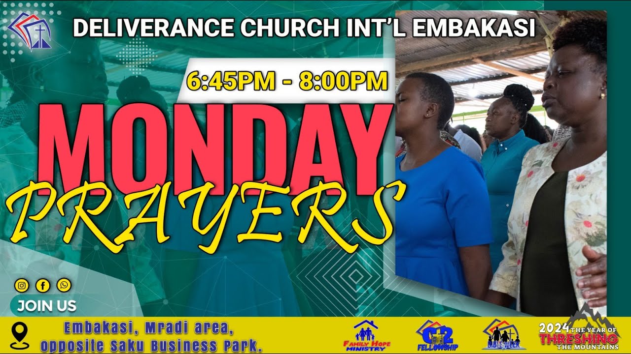 Welcome to Our Monday Prayers Service | The Garden of Hope | Rev. Elias Gitonga - YouTube