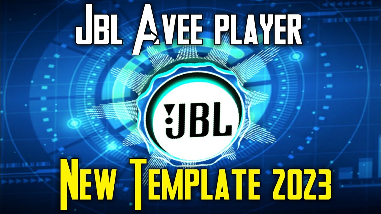 Jbl 3d Avee player template || 2023 New Avee player template || Jbl ...