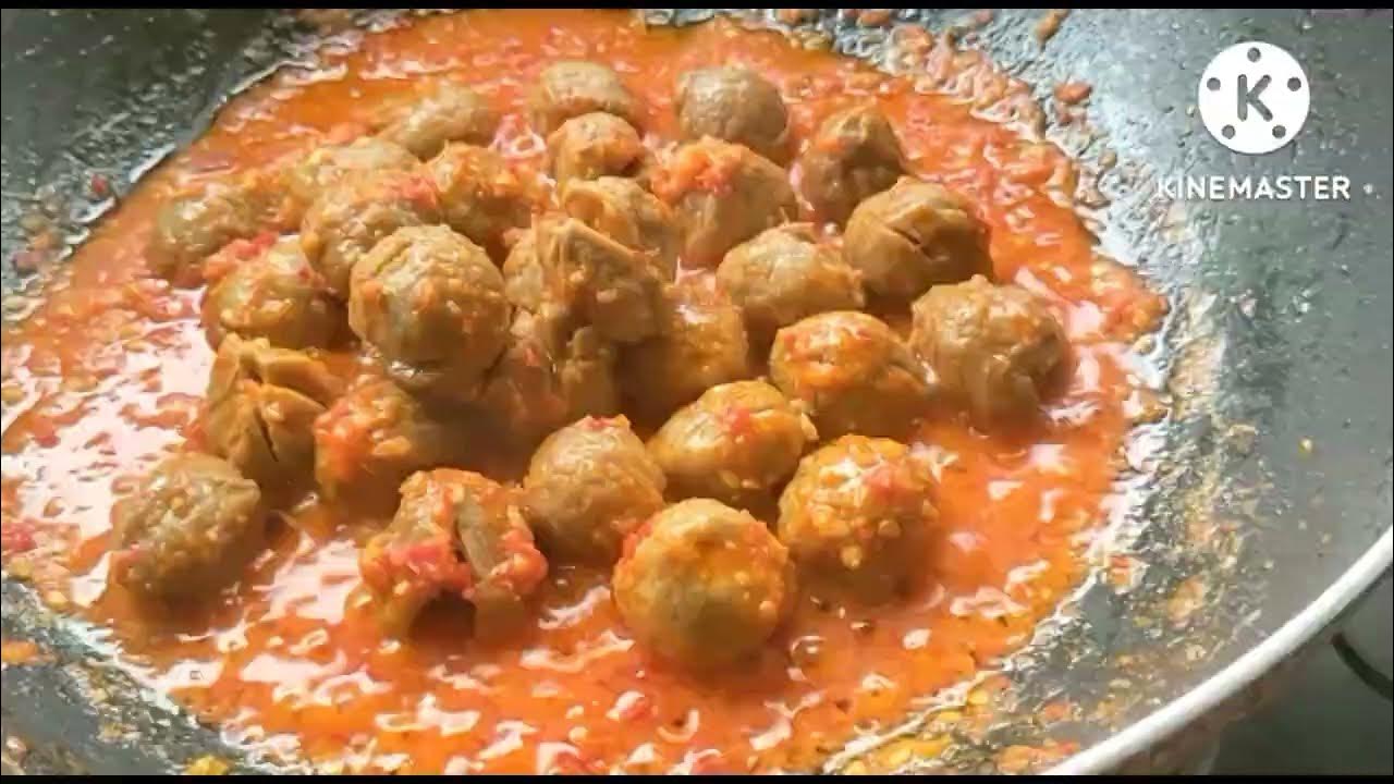 resep pentol bakso mercon super enak super pedas - YouTube