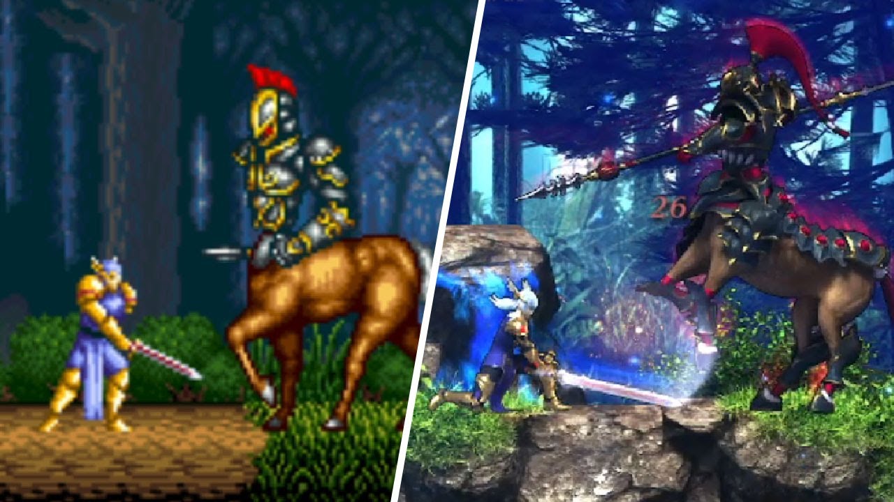 Actraiser Renaissance: Old vs New | 1990 & 2021 comparison - YouTube