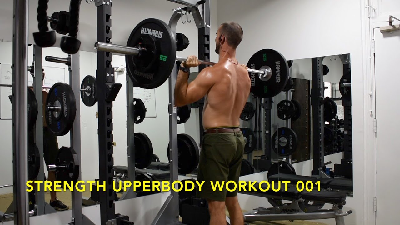 Upper Body Compound Movement Workout - YouTube