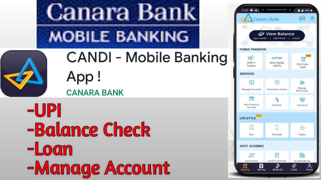 How to activate Canara Bank Mobile Banking | Canara Bank Mobile banking ...
