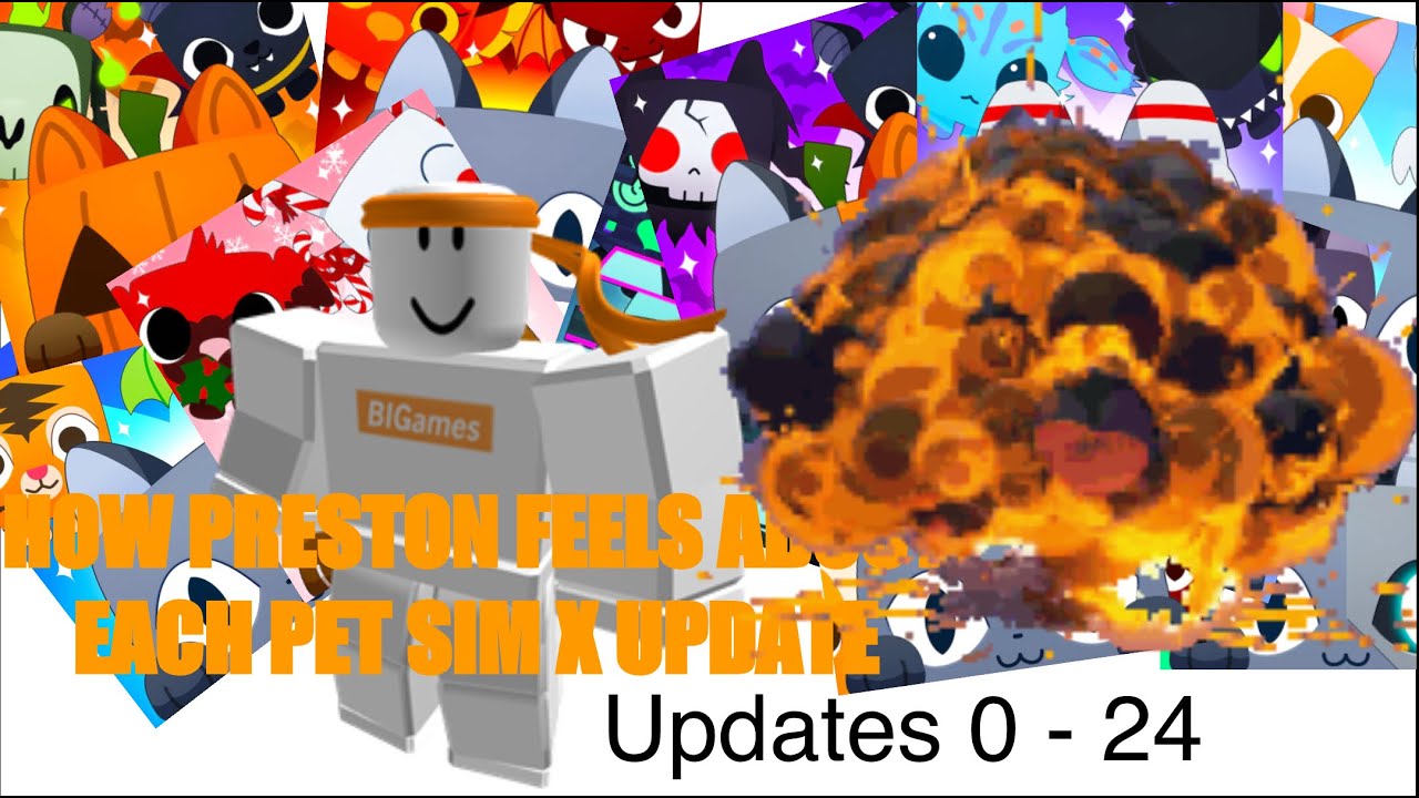 How Preston Feels about Pet Simulator X Updates. - YouTube