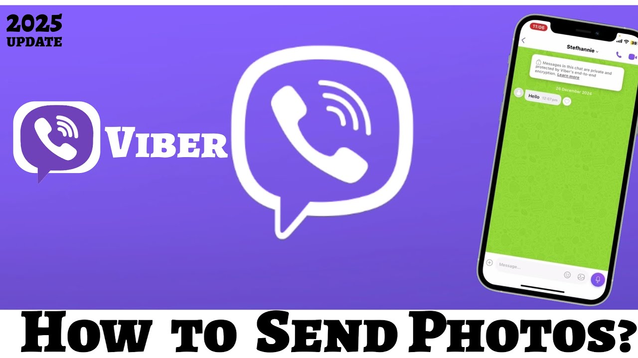 How to Send Photos on Viber | Viber Photo Sharing Guide - YouTube