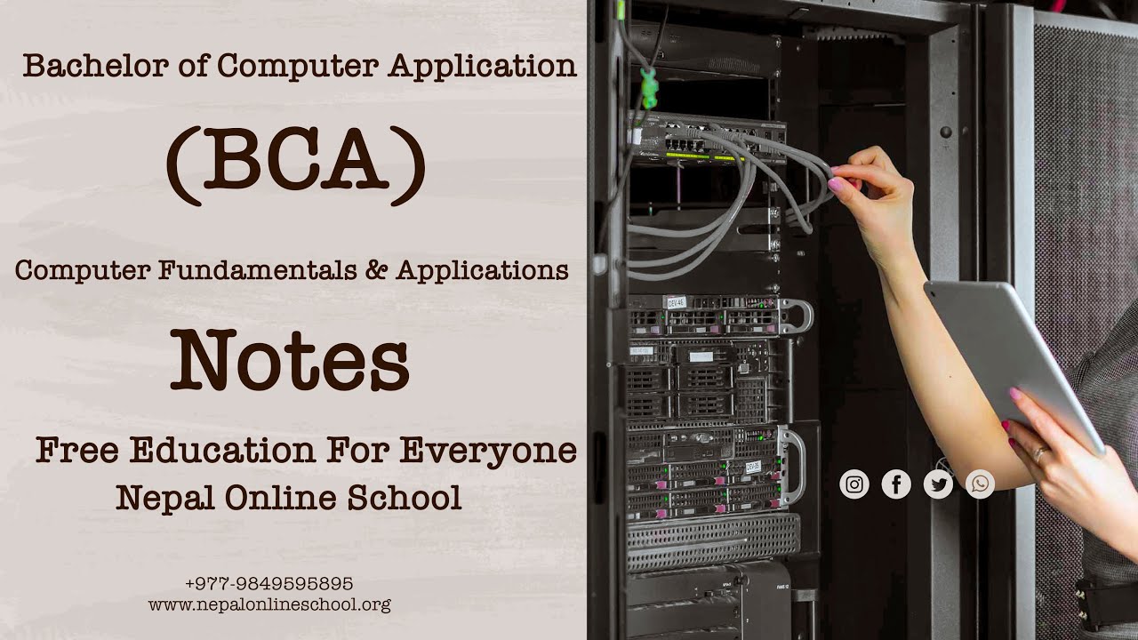 BCA notes | unit 5 communication and computer| LAN topology | Network ...
