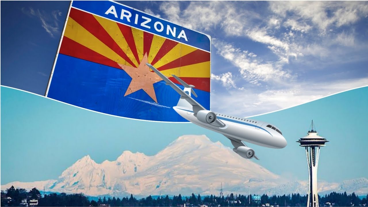 Traveling to Seattle from Arizona via Delta Airlines #arizona # ...